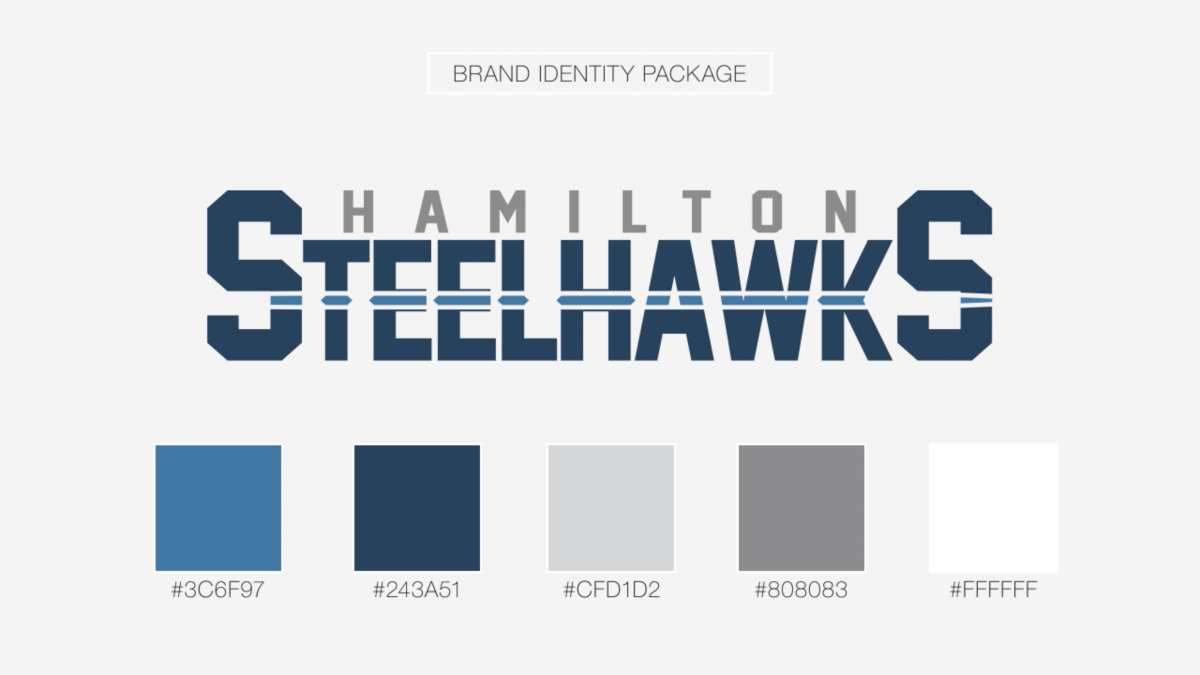 Hamilton Steelhawks Branding Package – Brandon Holmes